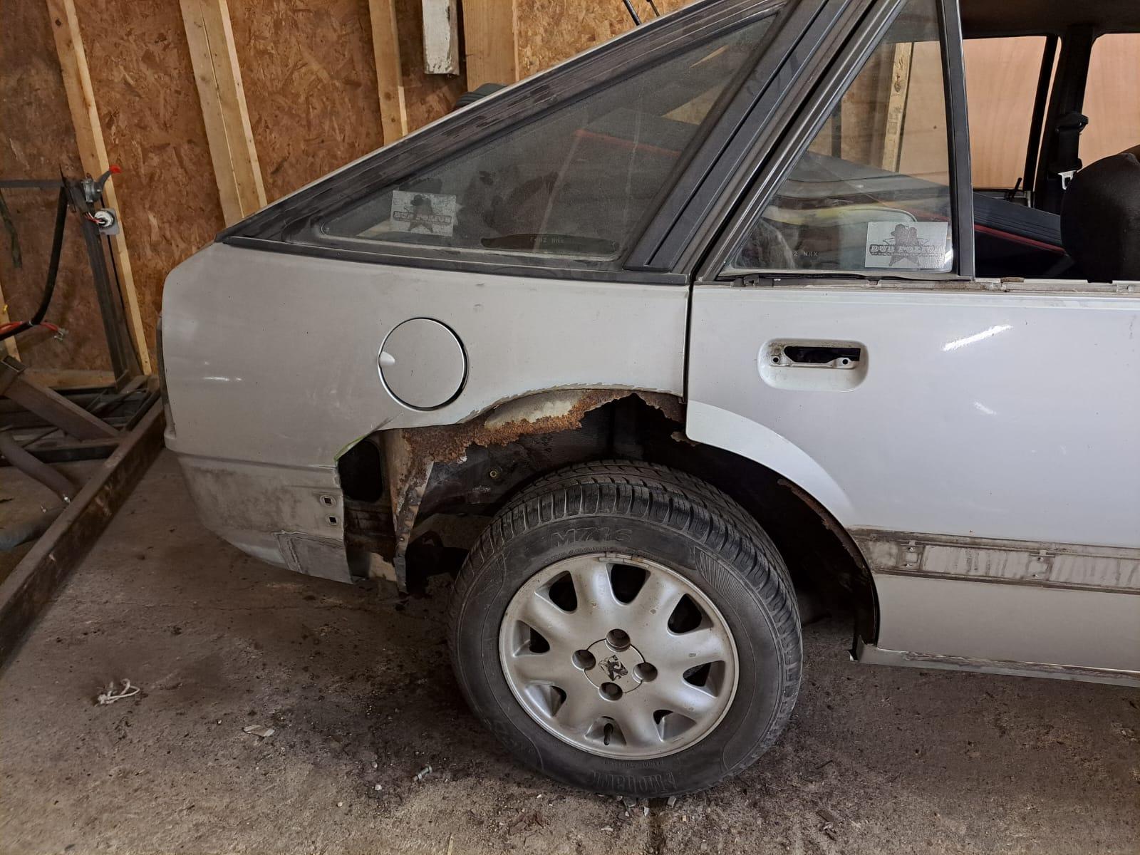 Rear arch! - Joys of Cav Ownership - MK2CAV.COM